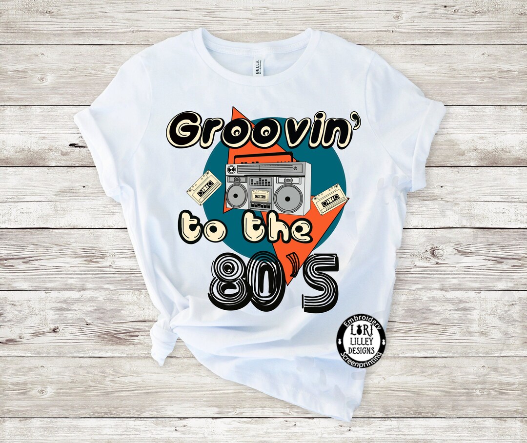 Groovin' to the 80's - Etsy