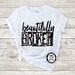 Beautifully Broken PNG Digital Design - Etsy