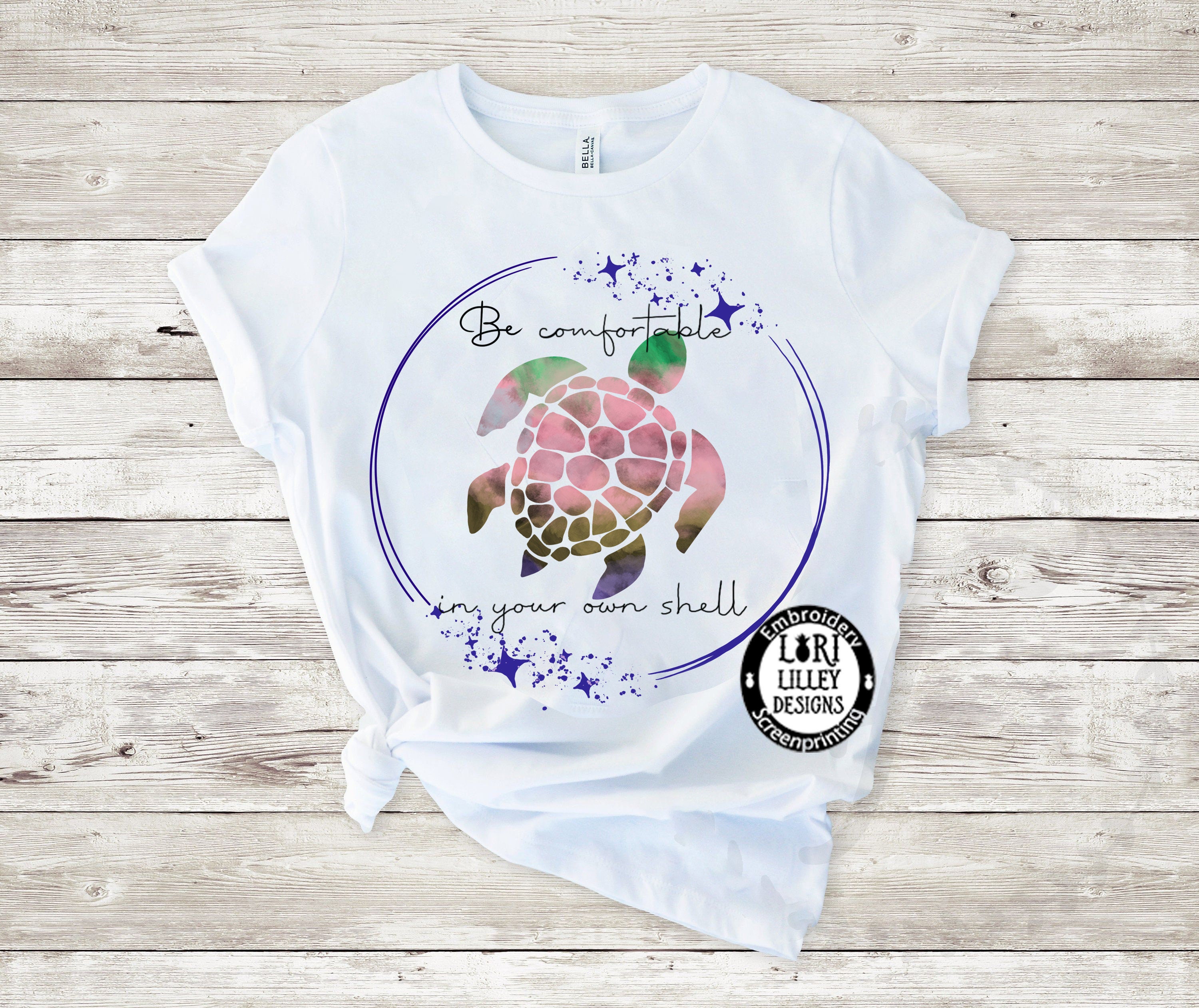 Be Comfortable in Your Own Shell PNG SVG Sublimation Digital Download ...