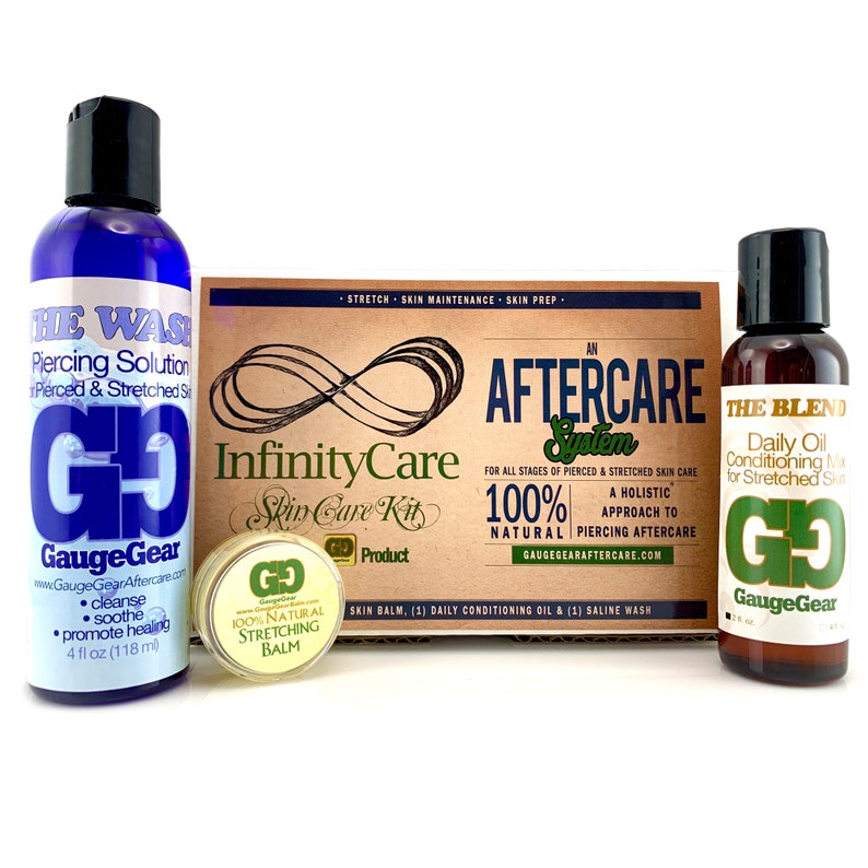 Premium Stretched Ear Aftercare Kit Piercing Aftercare Ear - Etsy