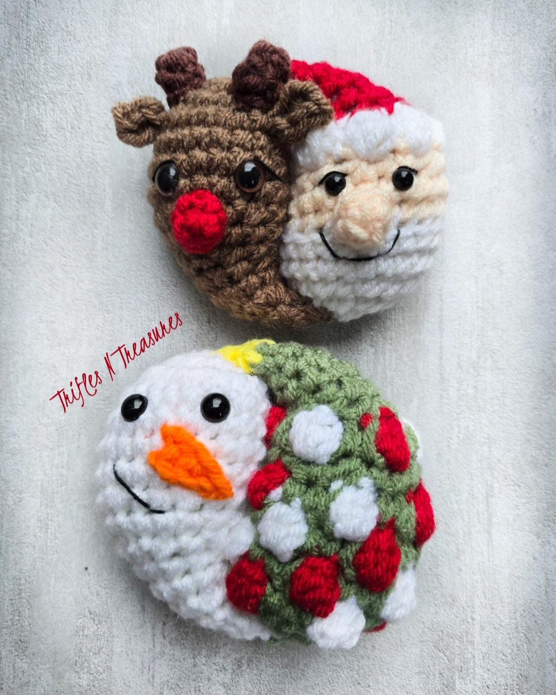 Yin N Yang Christmas Crochet Pattern-pdf Download - Etsy