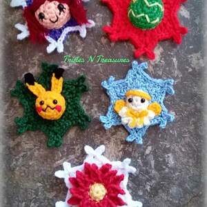 Fun Flakes Round 3 Crochet Patternpdf Download - Etsy