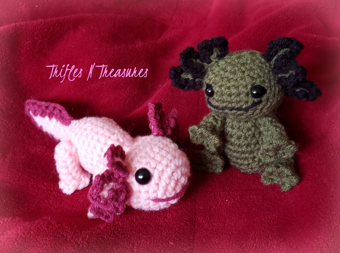 Axolotls Crochet Pattern-pdf Download - Etsy