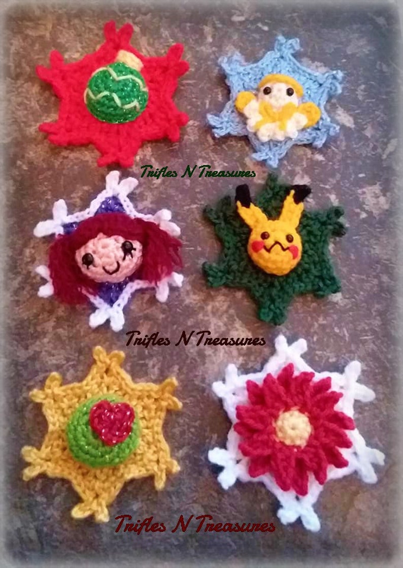 Fun Flakes Round 3 Crochet Patternpdf Download - Etsy
