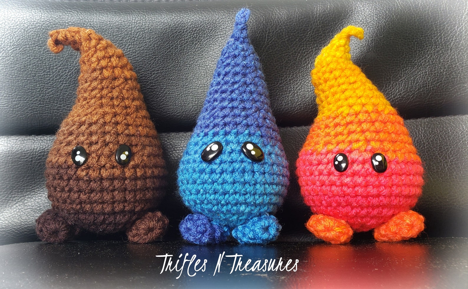 Element Sprites Crochet Pattern-pdf Download - Etsy