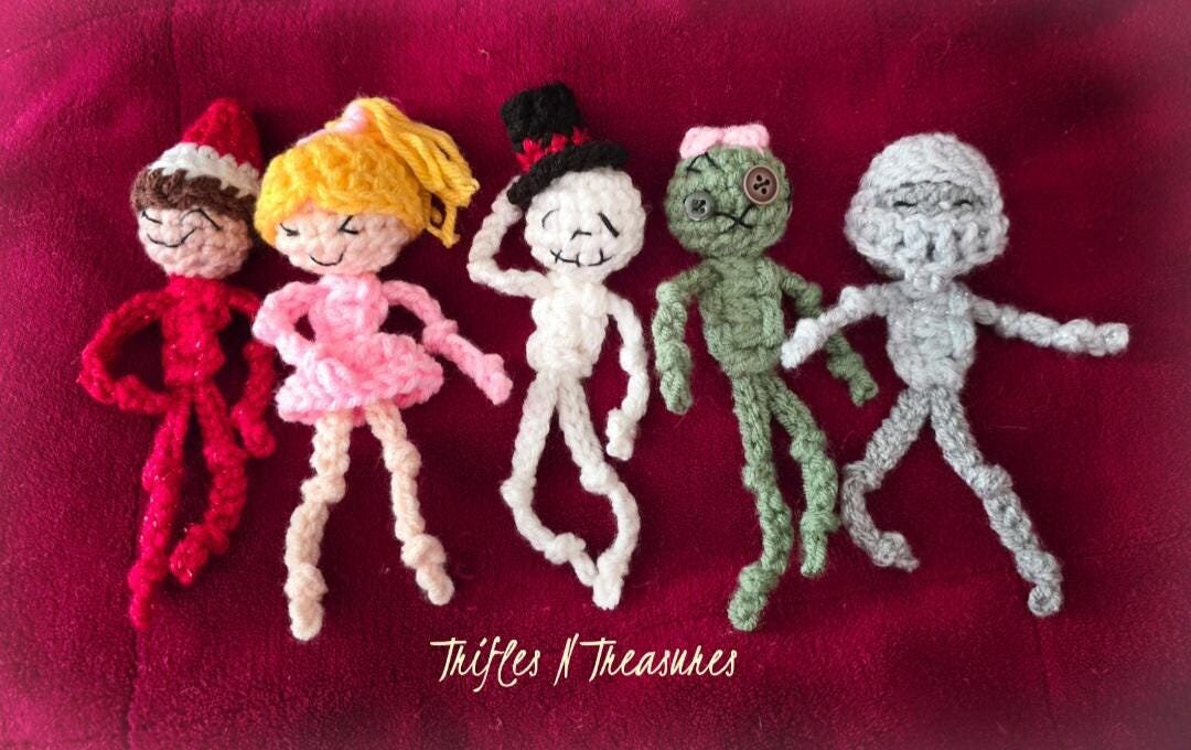 Worry Dolls Crochet Pattern-pdf Download - Etsy