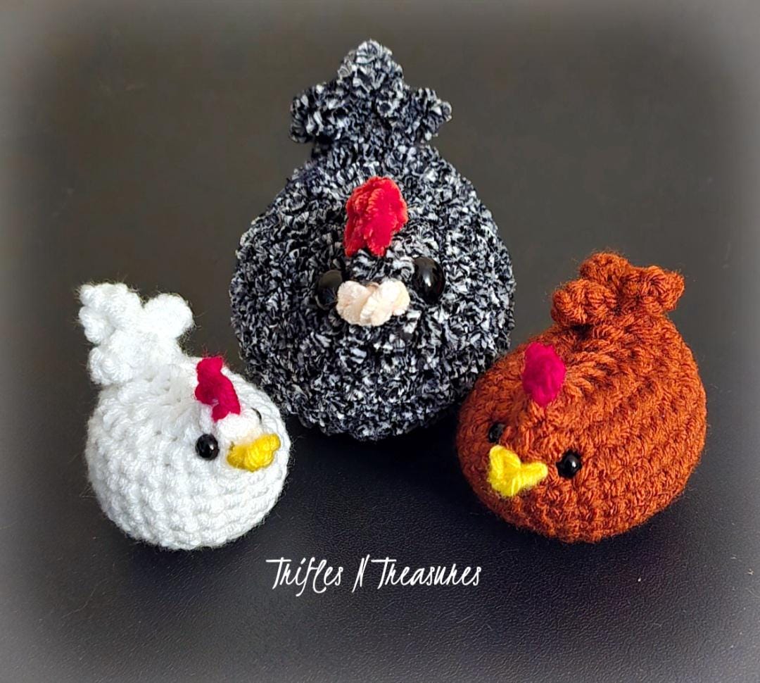 So Clucking Cute Crochet Pattern-pdf Download - Etsy
