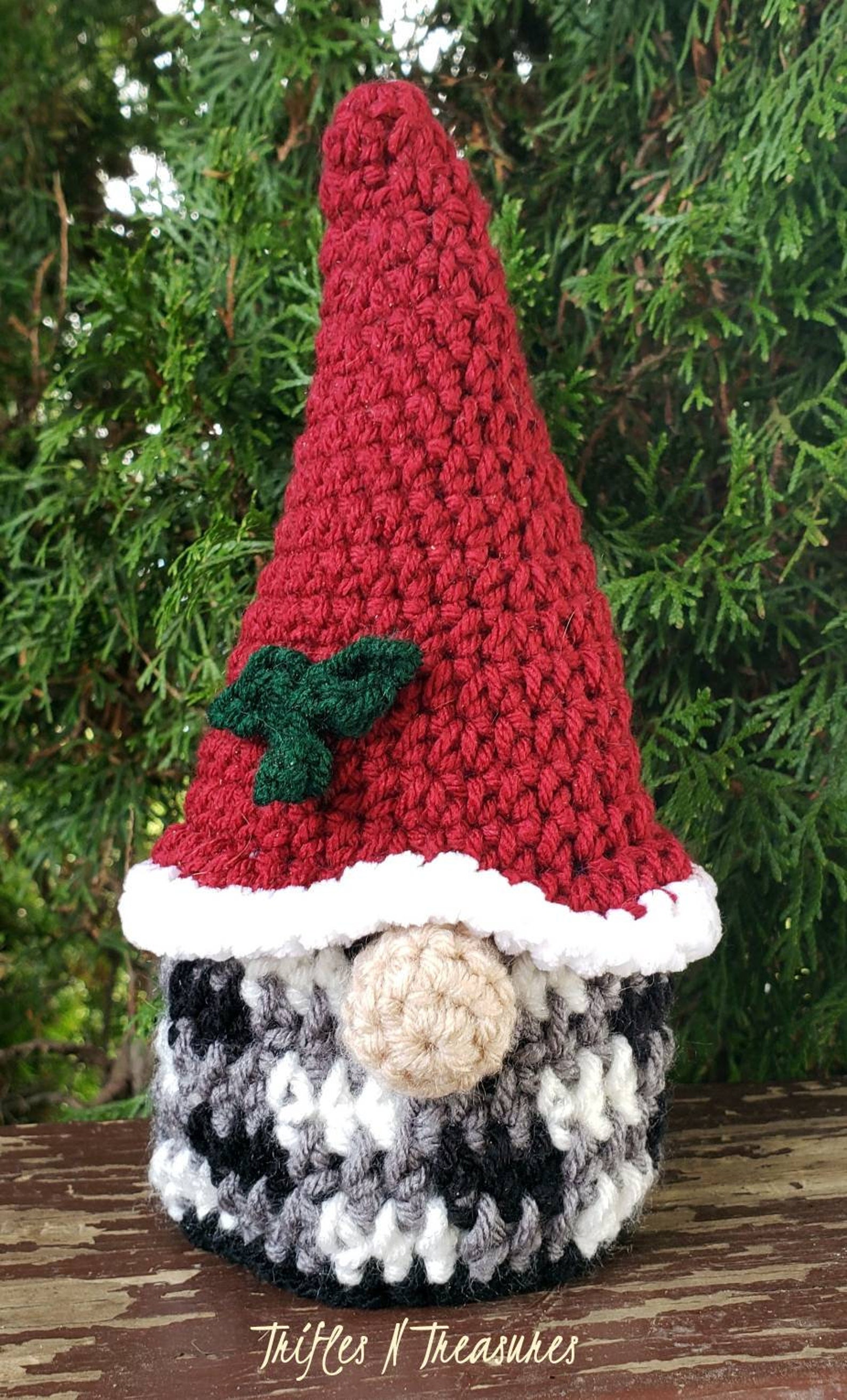 Gnome Tree Topper Crochet Pattern~pdf Download - Etsy