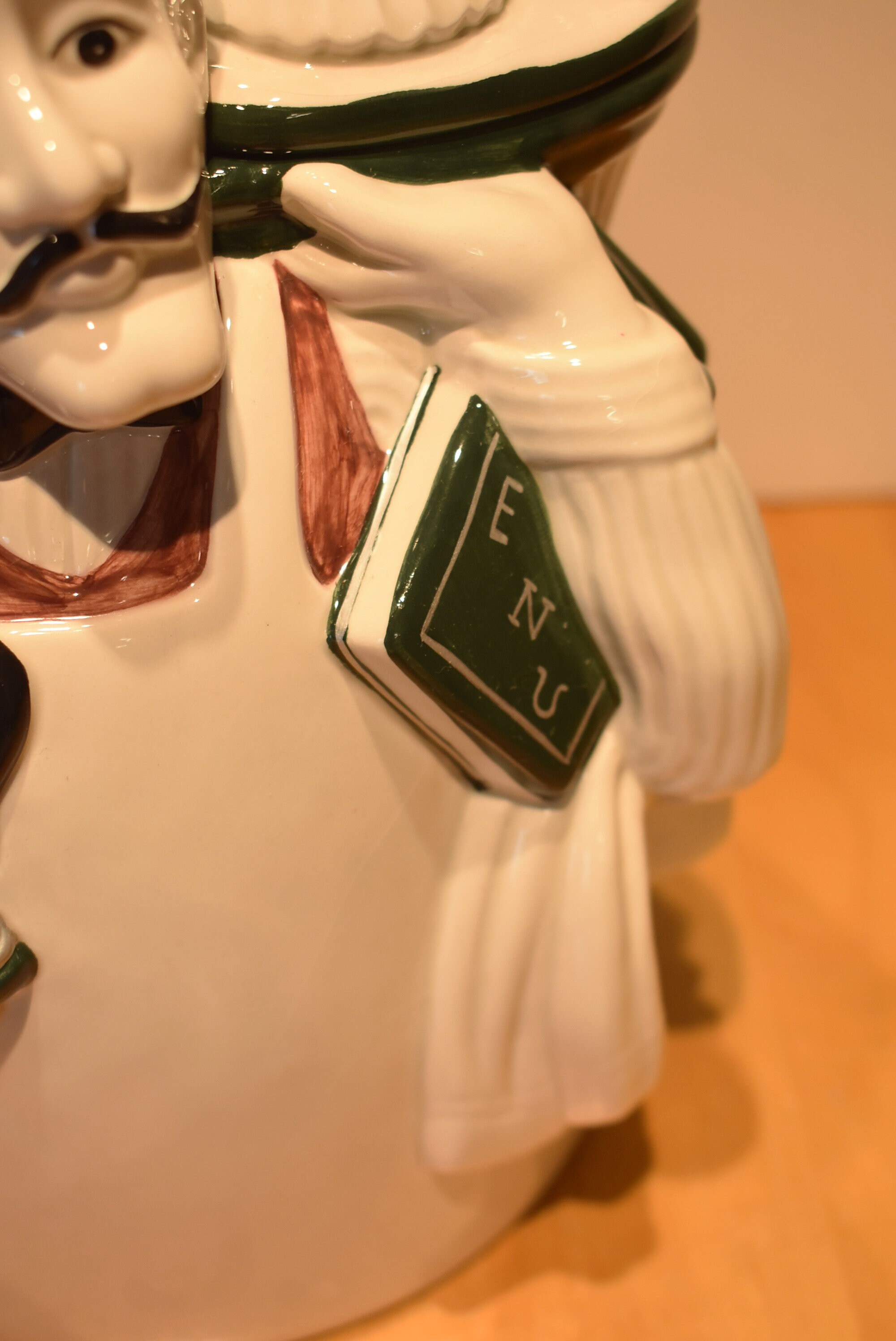 Very Rare French Waiter Cookie Jar From the 1990s Vintage Collection by ...