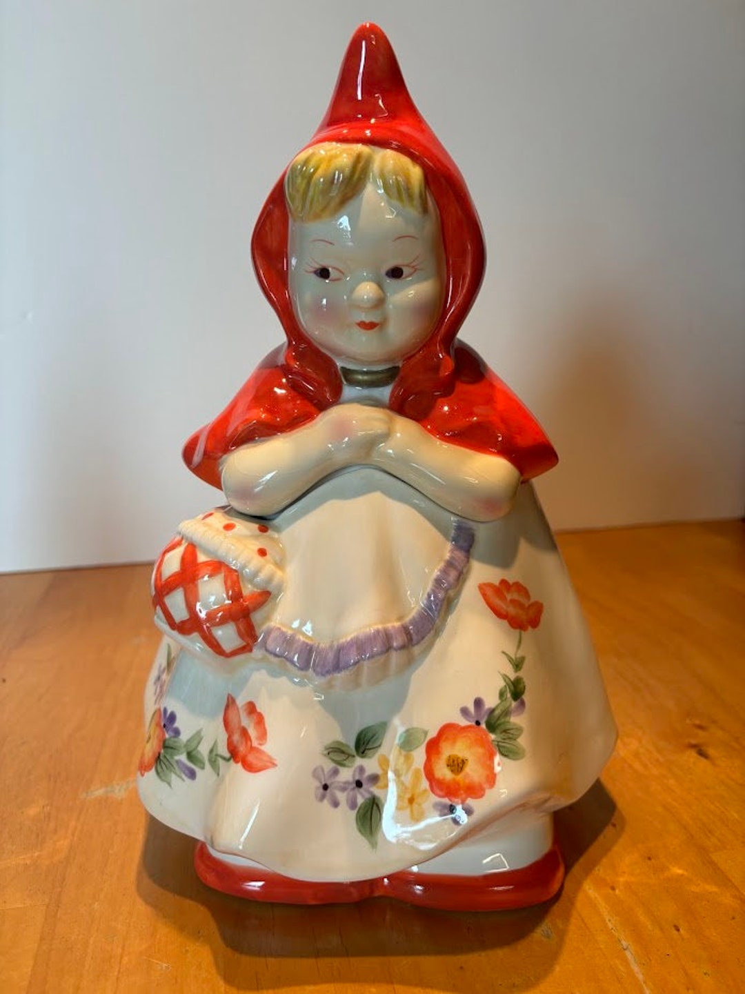 Vintage Red Riding Hood Cookie Jar Classic by Blocked From the 1990s ...