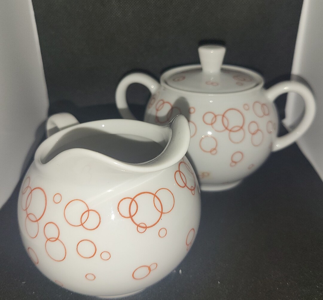 Ceramic Cream & Sugar Set - Etsy