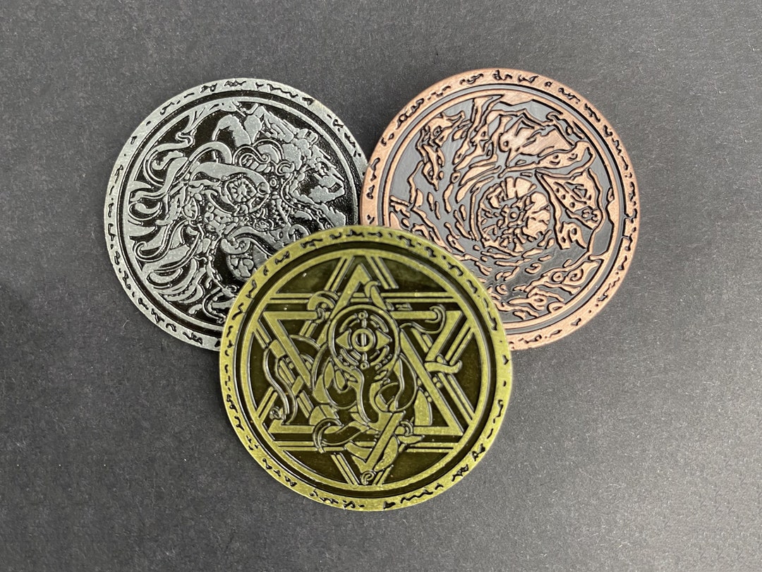 Cthulhu Mythology Coin Cthulhu Coin Ghroth Coin Shub-niggurath Coin the ...