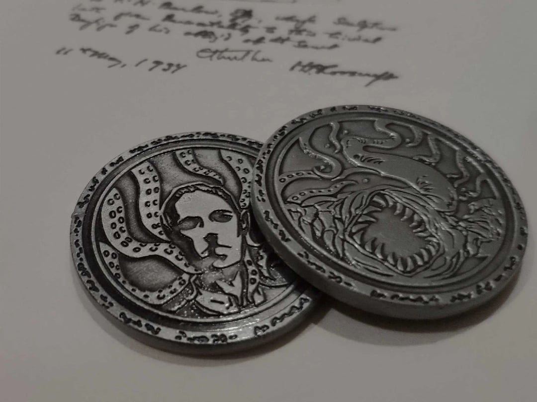 Cthulhu Coin Yog-sothoth Coin Hastur Coin Nyarlathotep Coin Call of ...