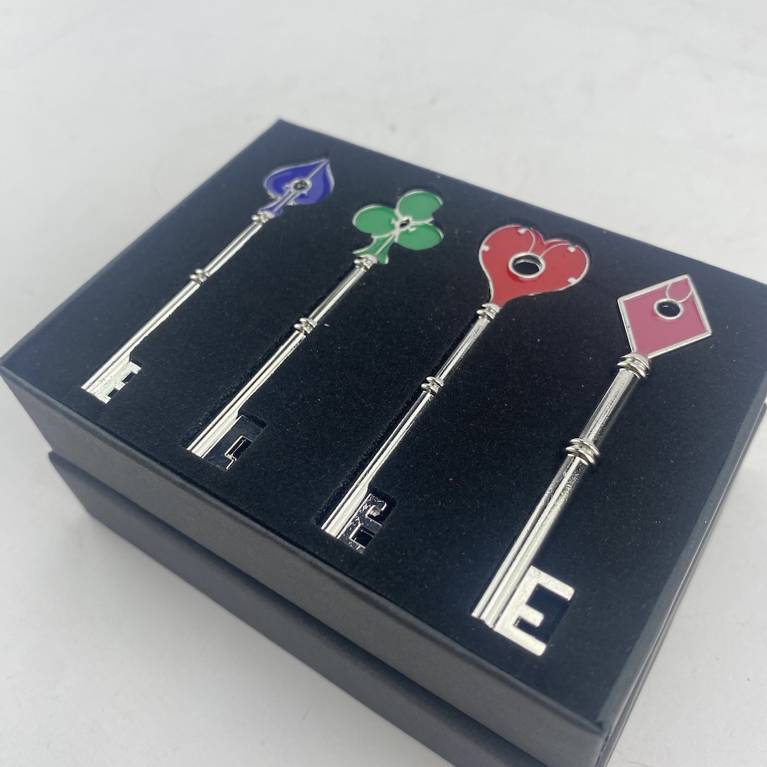 Resident Evil Keys Raccoon City Police Precinct Keys Full Set of Keys ...