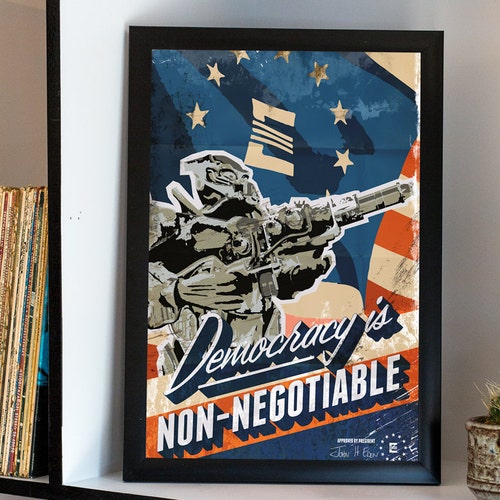 Fallout Enclave Inspired Propaganda Graphic Poster - Etsy