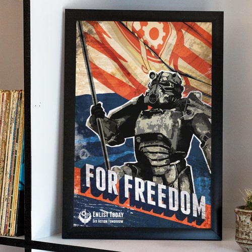 Fallout Enclave Inspired Propaganda Graphic Poster - Etsy