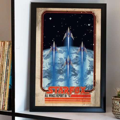 Star Fox Promotional Poster - Etsy