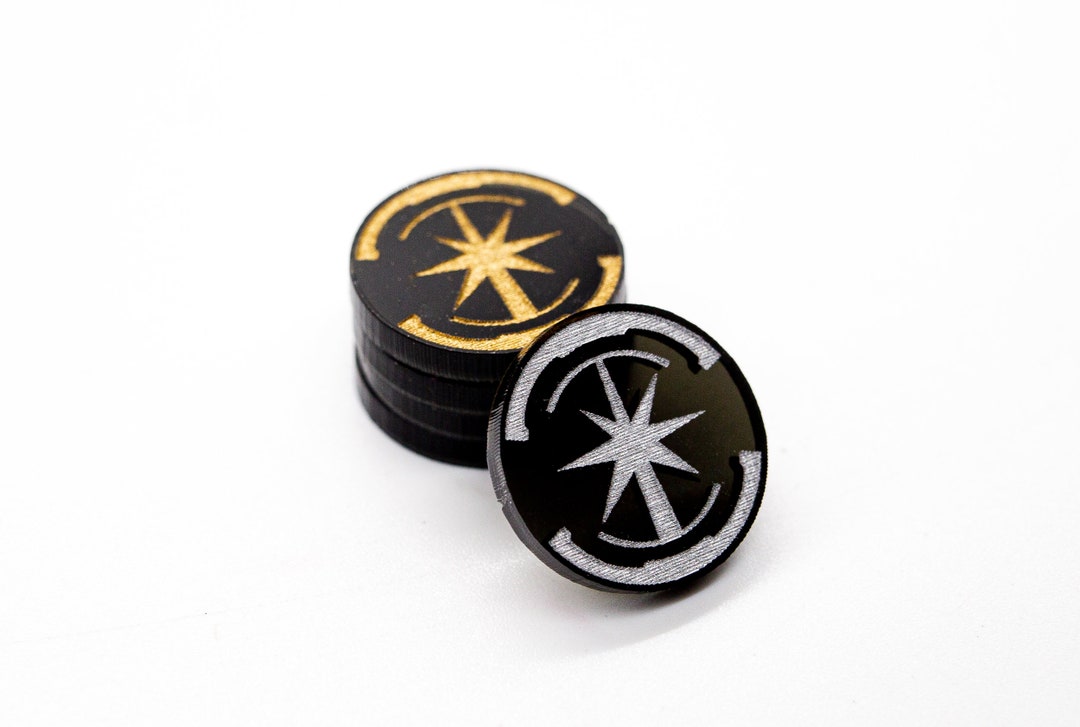 Acrylic Force Tokens - Etsy