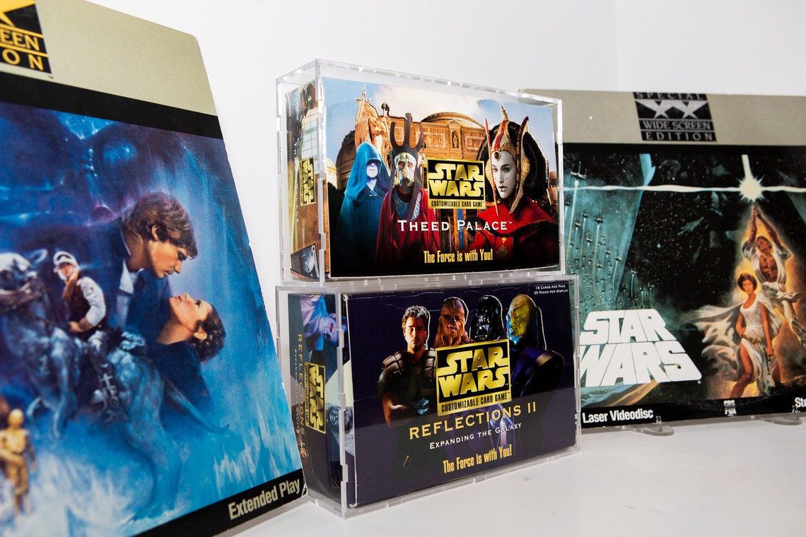 Clear Acrylic Display Case for CCG Booster Boxes Unassembled - Etsy