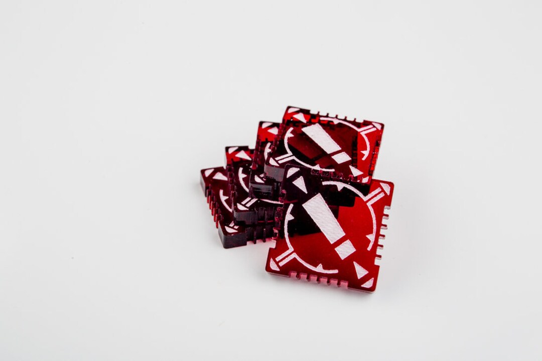 Acrylic Stress Tokens - Etsy