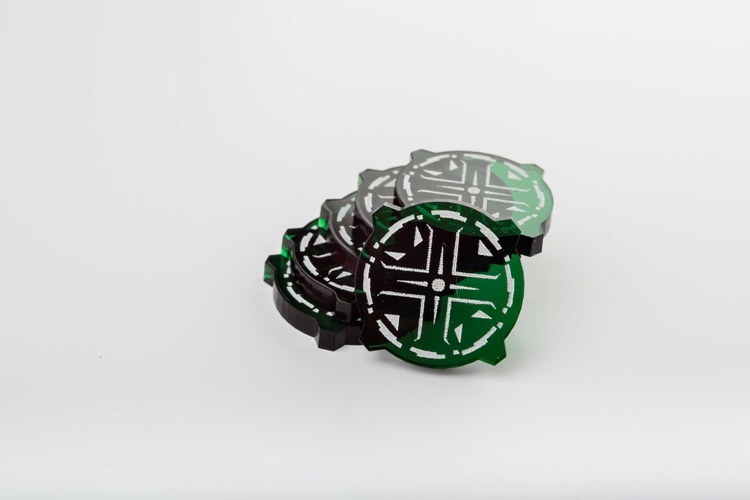 Acrylic Aim Tokens - Etsy