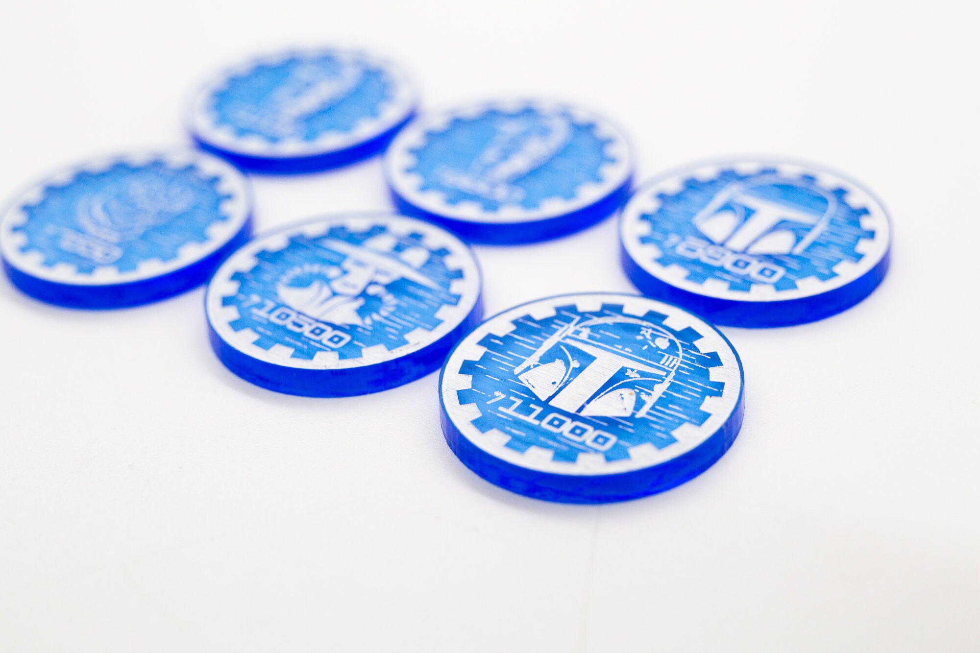 Acrylic Hologram Bounty Tokens Compatible for Legion X-wing - Etsy