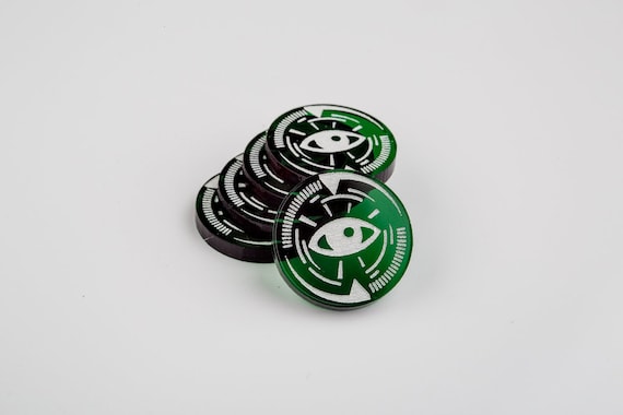 Acrylic Focus Tokens | Etsy