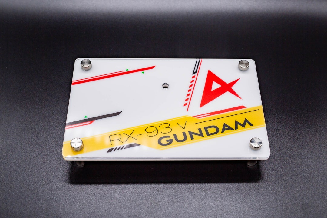 Premium Gunpla Acrylic Rx-93 Nu Display Base With Standoffs | 1/100 and ...