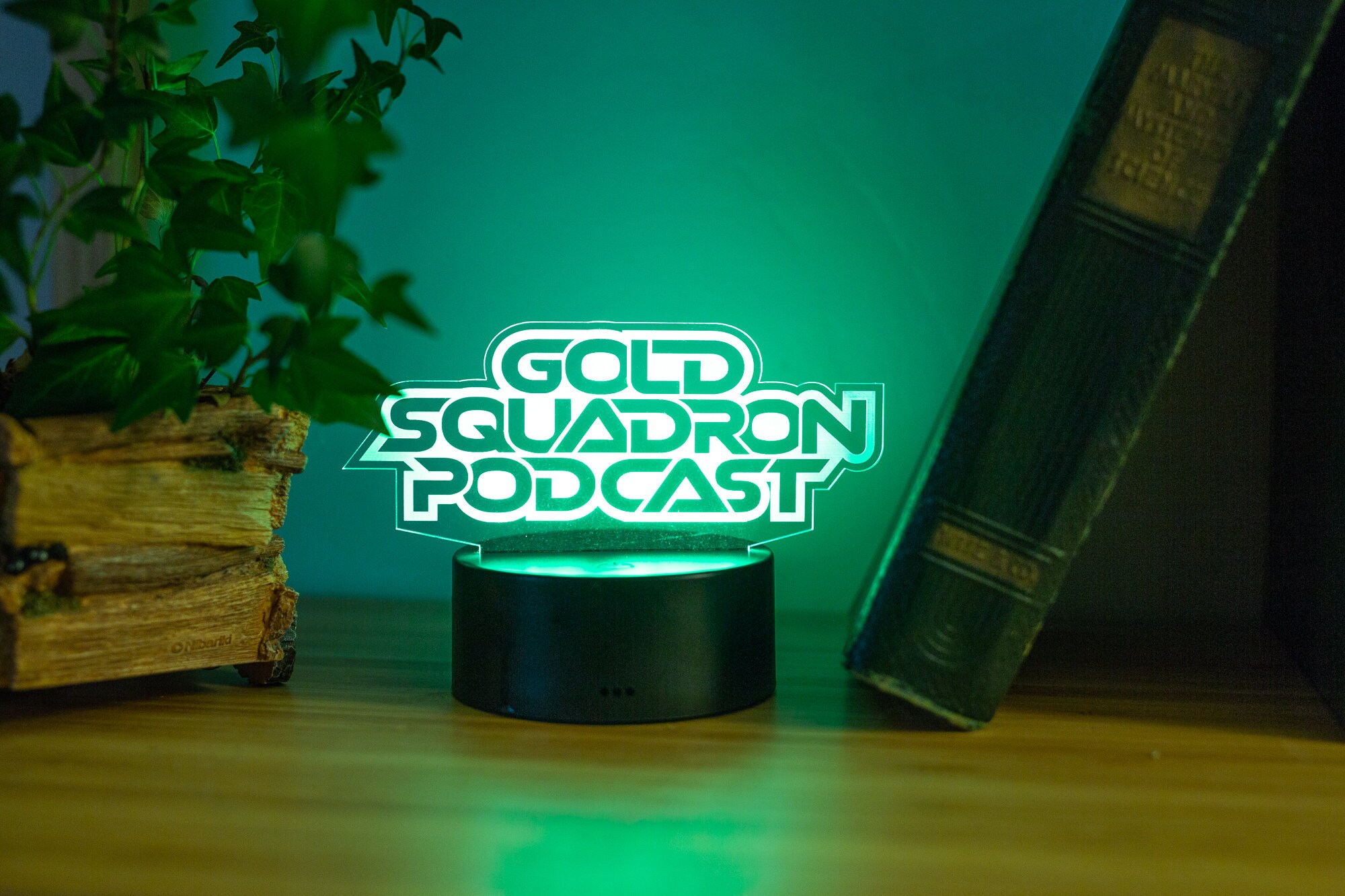 Custom Emblem Laser Cut LED Lamp | Etsy