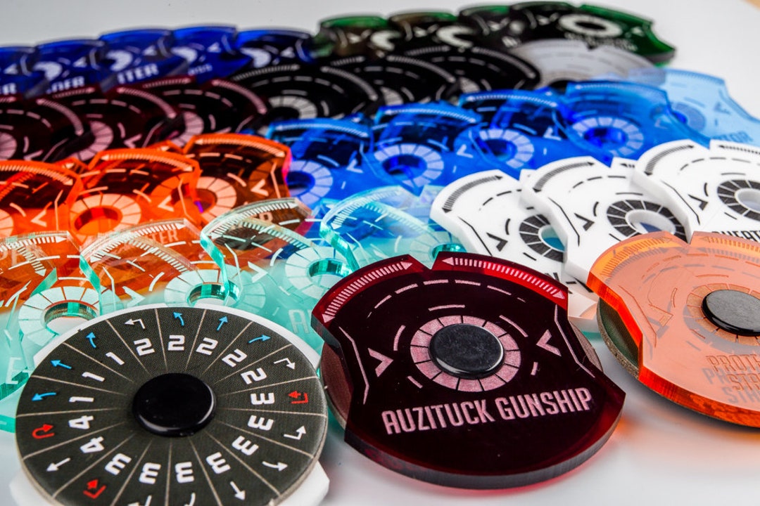 1 Acrylic Dial Cover - Scum Faction - Etsy