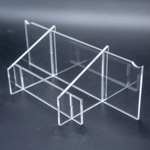 Premium Large Gunpla Acrylic Display Base With Standoffs | 1/100 and 1/ ...