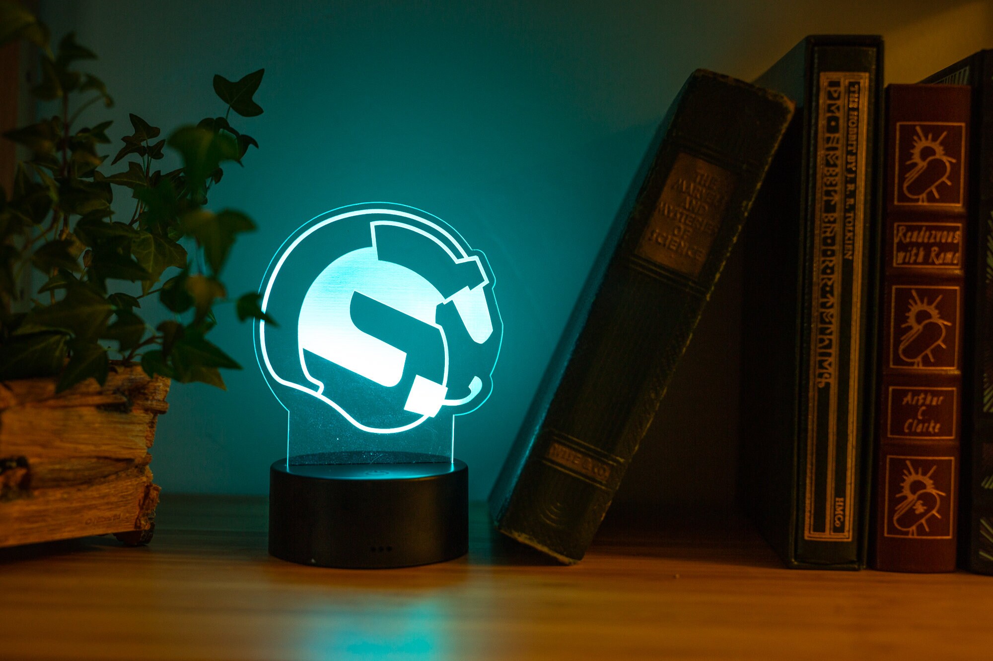 Custom Emblem Laser Cut LED Lamp | Etsy