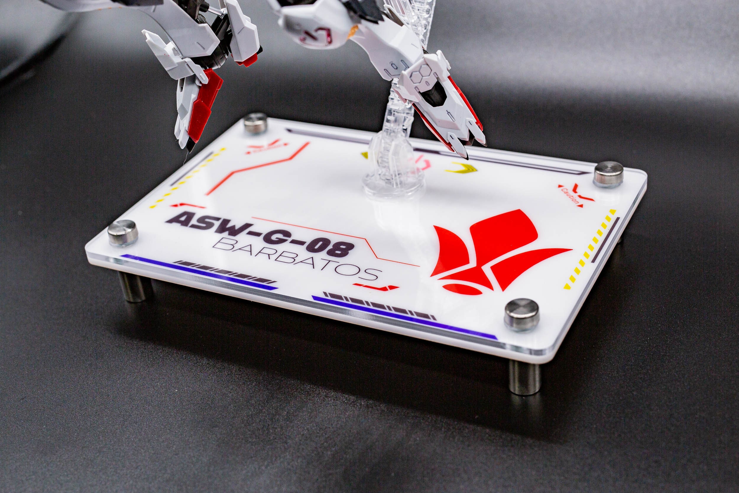 Premium Gunpla Acrylic Barbados Display Base With Standoffs - Etsy