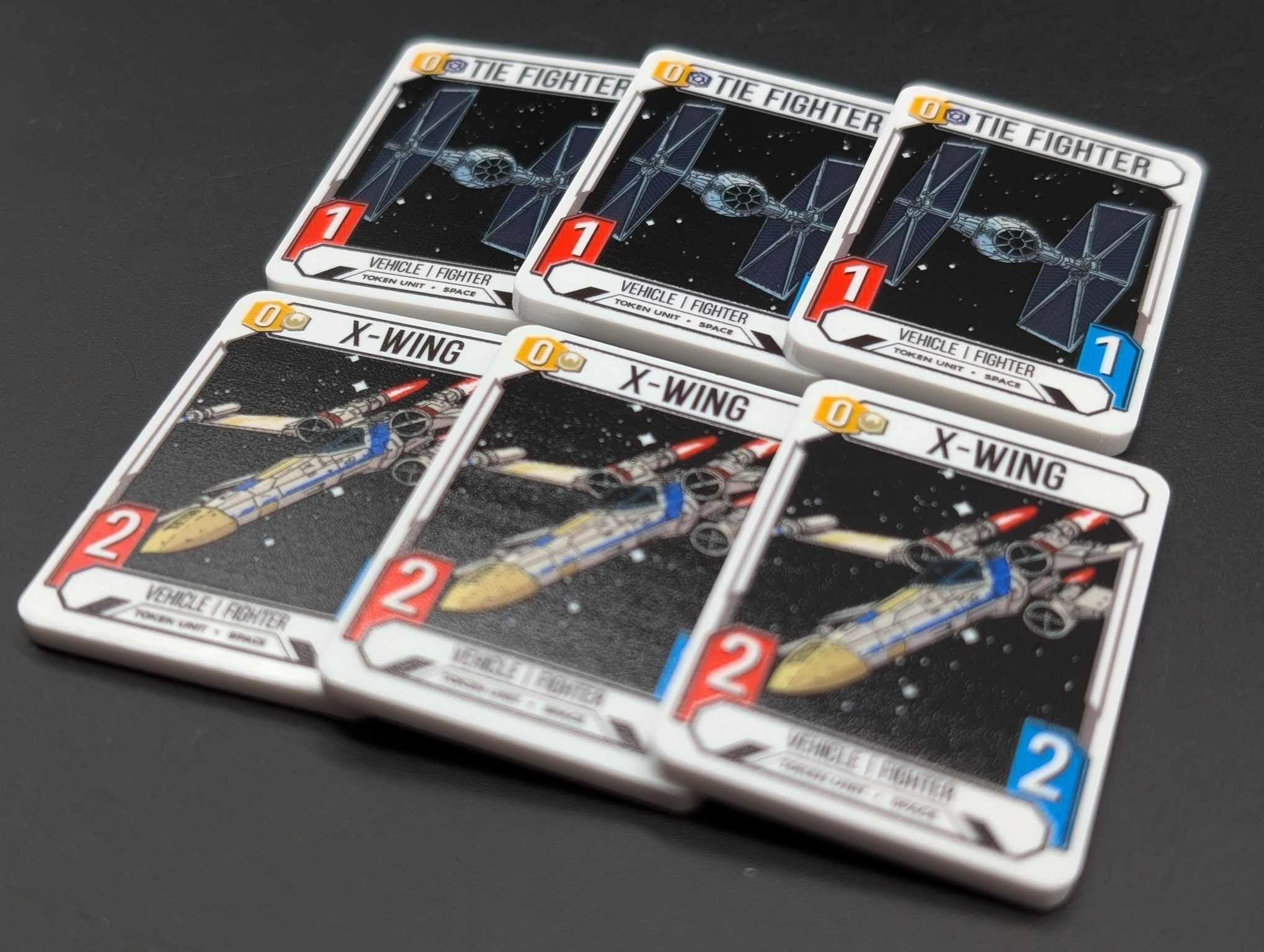 Star Wars Unlimited TCG | CCG | Compatible Premium Half Sized Acrylic X ...