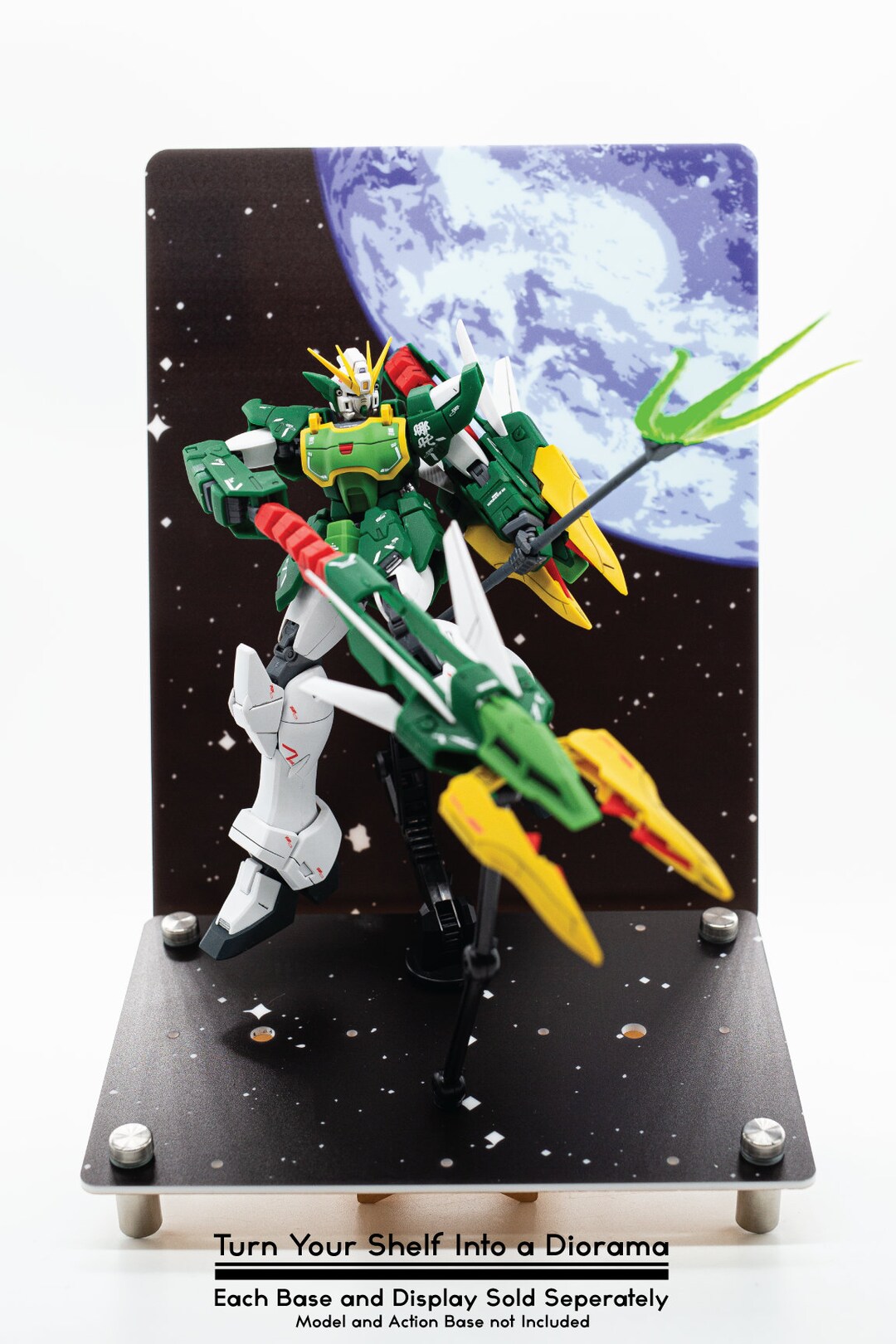 Premium Gunpla and Scale Model Display Backdrop 1/100 and 1/144 MG HG ...