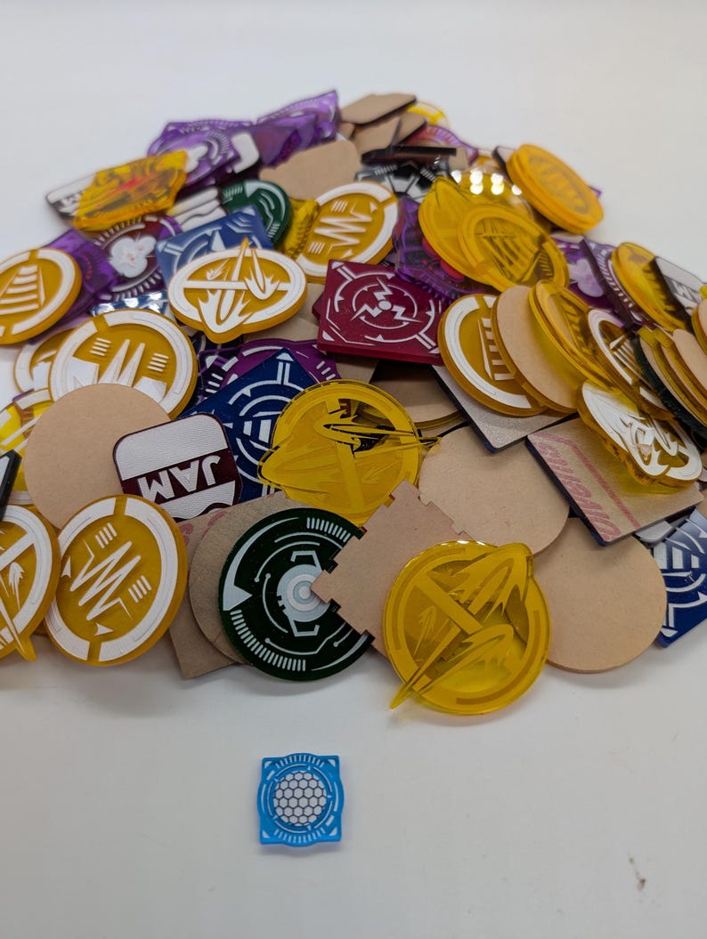 CLEARANCE Acrylic Tokens #3 - Etsy