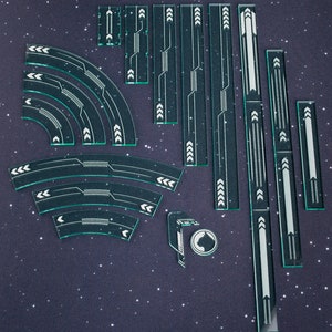 Acrylic Maneuver and Range Ruler Templates - Second Edition Compatible ...