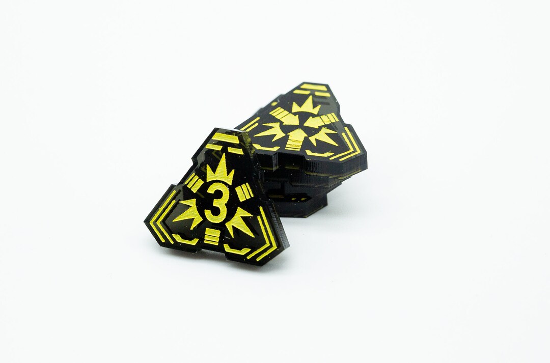 Acrylic Double Sided Suppression Tokens - Etsy