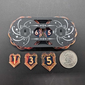 Legends Ink TCG Acrylic Token and Counter Set - Compatible With Lorcana ...