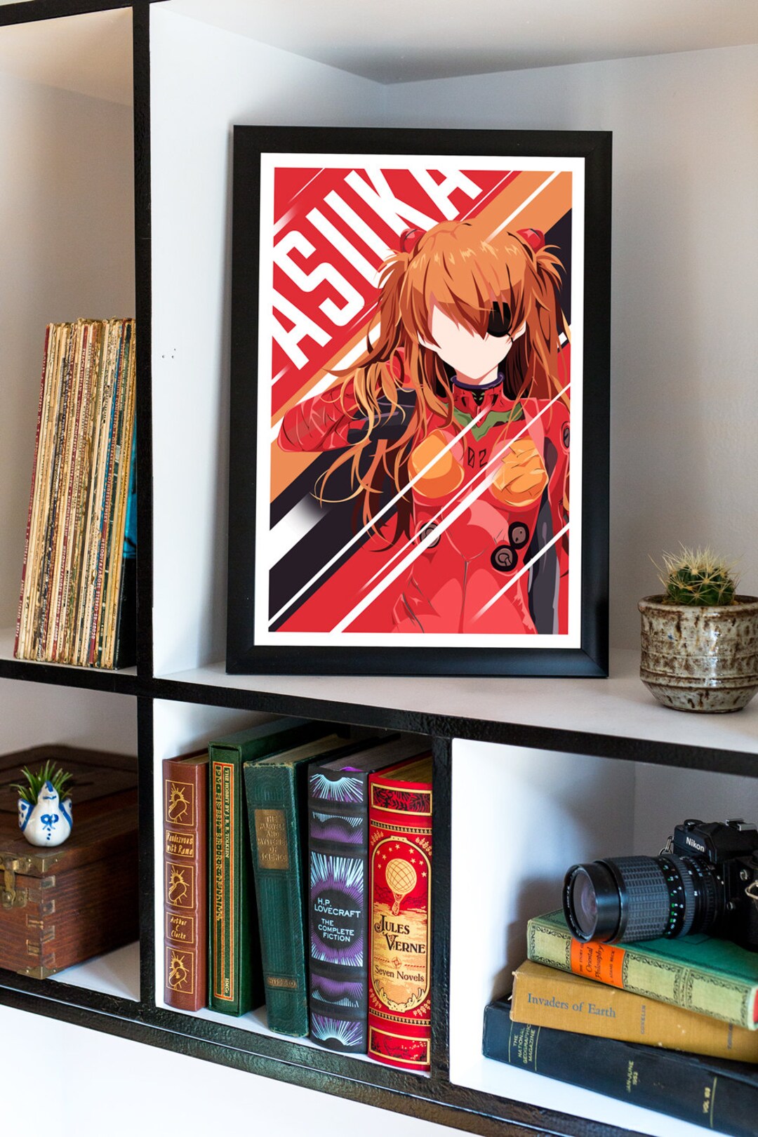 Eva Asuka Graphic Poster - Etsy