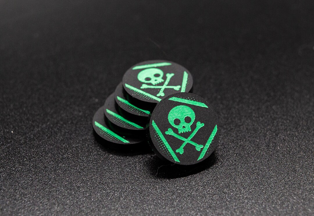 Acrylic Poison Token Set - MCP Crisis Protocol Compatible - Etsy