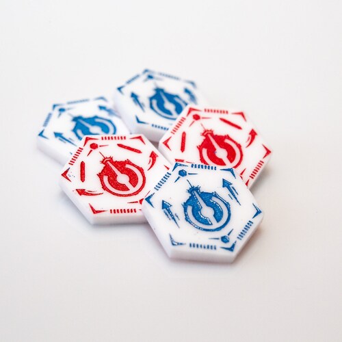 Acrylic Tokens Set X-wing Arc Lock System - Etsy