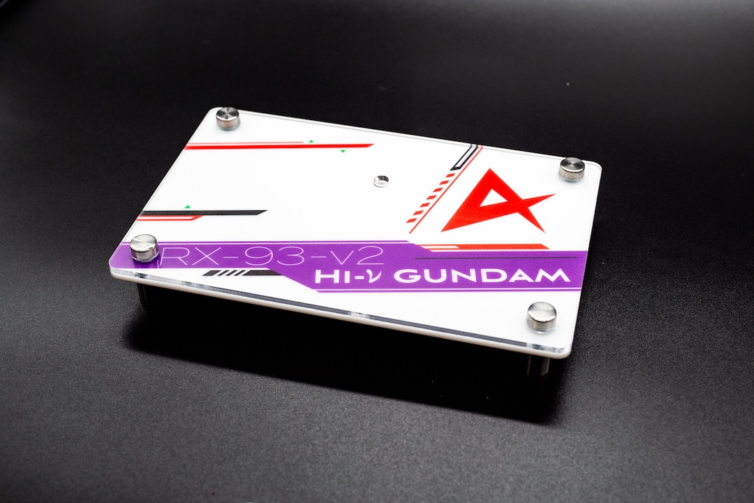 Premium Gunpla Acrylic Rx-93 Hi-nu Display Base With Standoffs | 1/100 ...