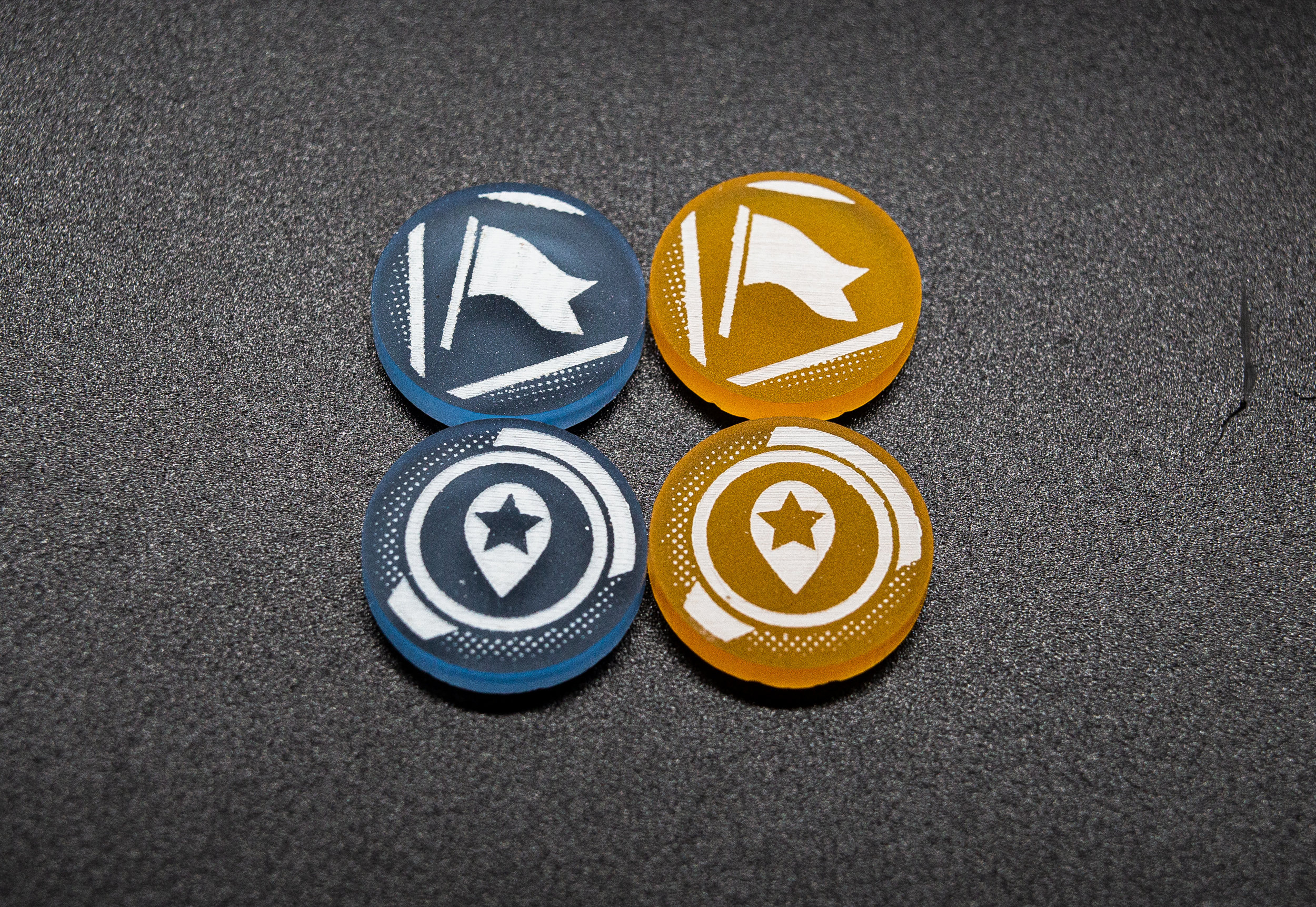 Acrylic Marker Token Set MCP Crisis Protocol Compatible - Etsy