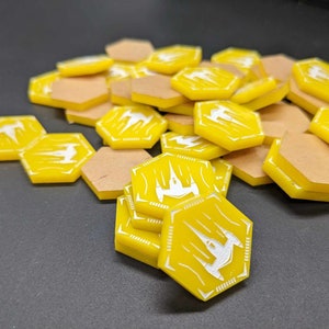 CLEARANCE Acrylic X-wing Tokens #2 - Etsy