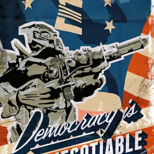 Fallout Enclave Inspired Propaganda Graphic Poster - Etsy