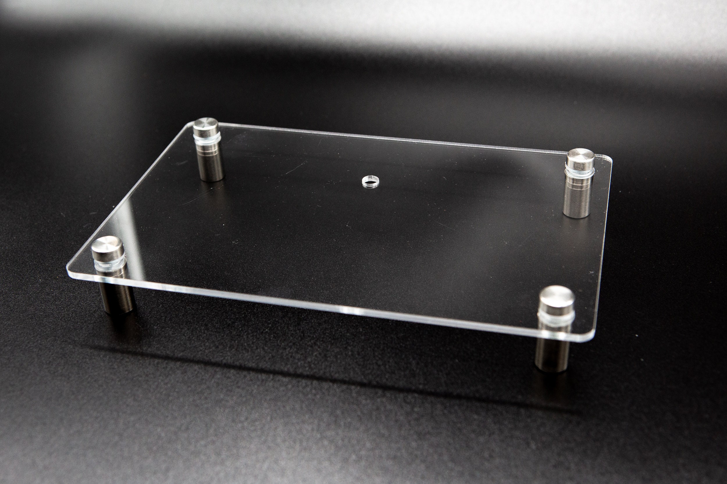 Large Gunpla Acrylic Display Base With Standoffs 1/100 and 1/144 MG HG ...