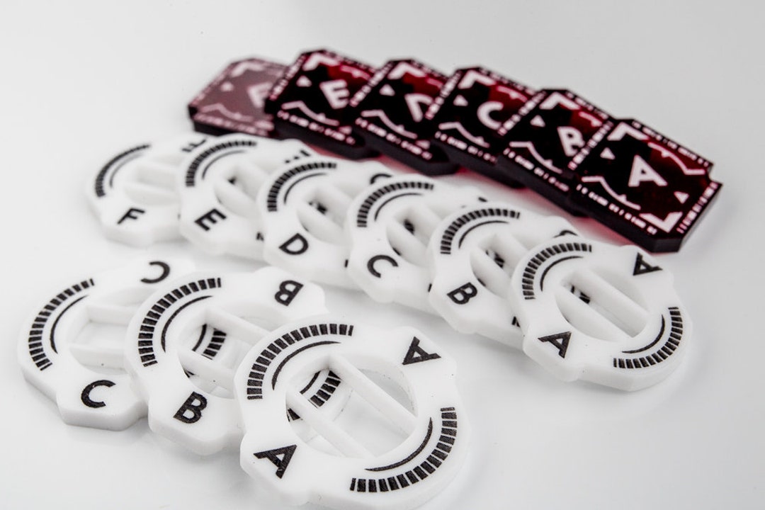 Acrylic Tokens Set - X-wing Lock System - Etsy