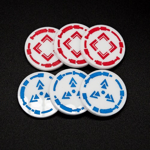 Scenario Objective Acrylic Tokens X-wing Compatible - Etsy