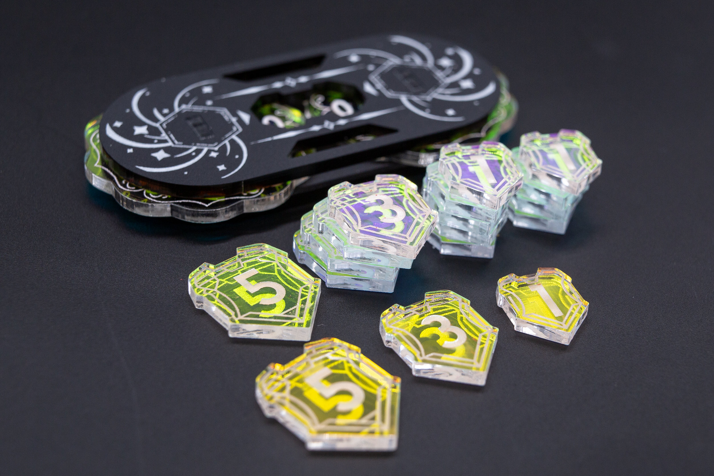 Legends Ink TCG Acrylic Token and Counter Set - Compatible With Lorcana ...